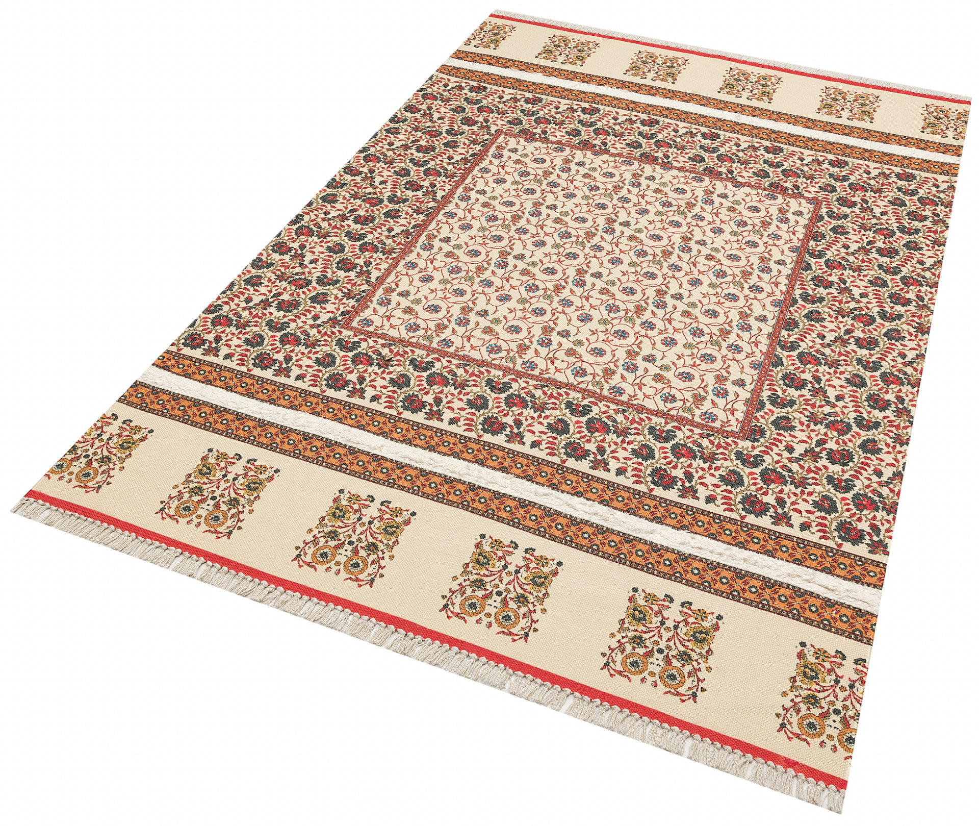 Bungalow Rose Rustic Authentic and Ethnic Pattern Rug | Wayfair