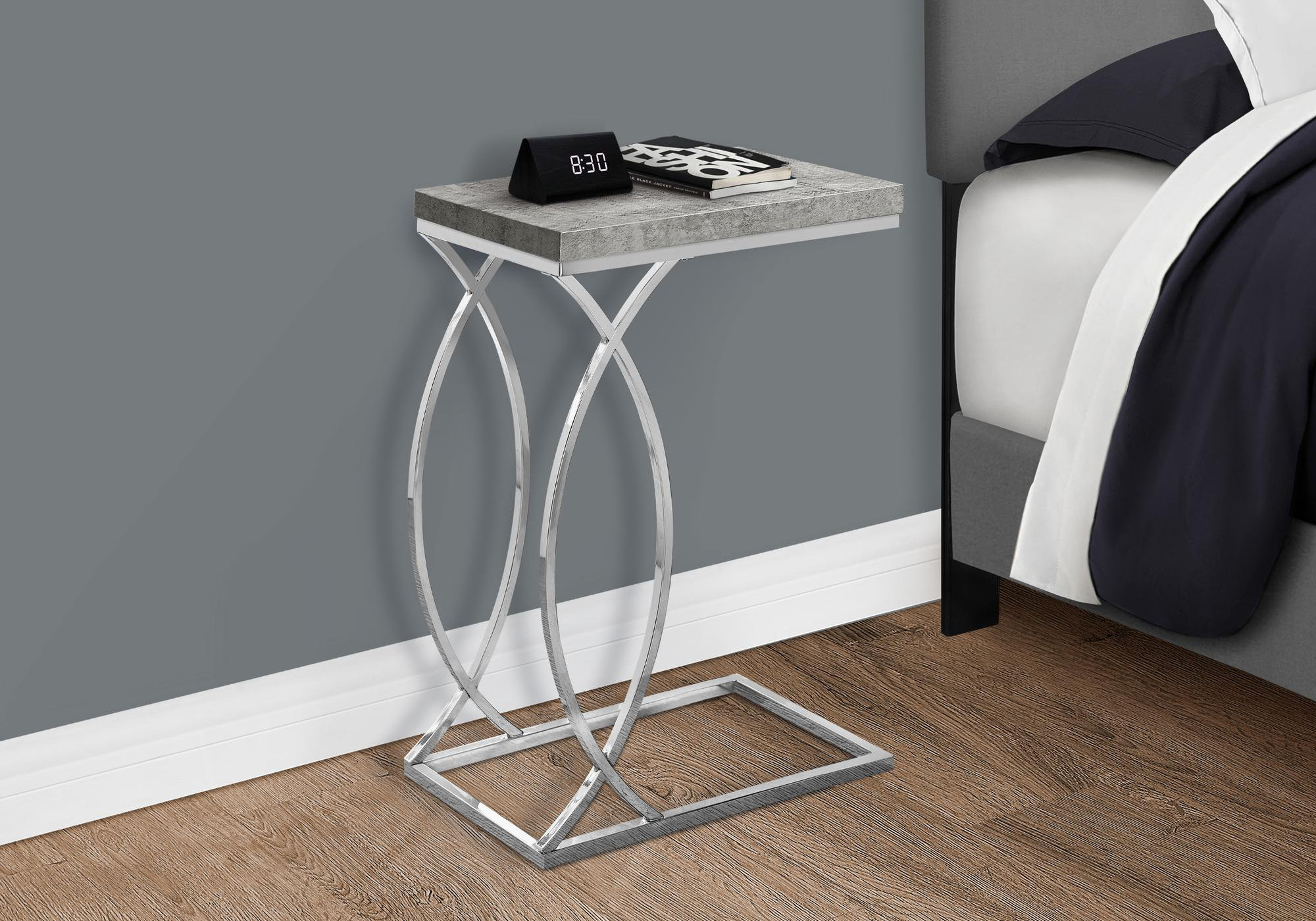Wrought Studio™ Accent Table, C-shaped, End, Side, Snack, Living Room ...