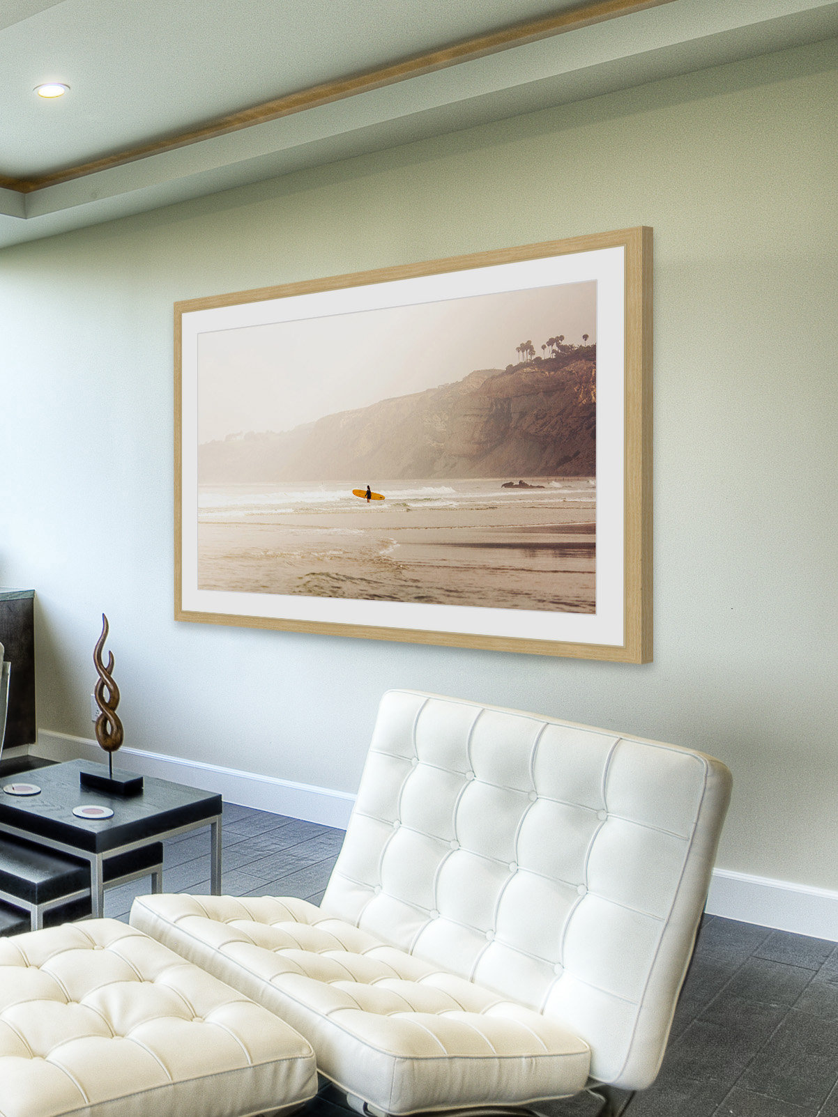 Beachcrest Home Minick 'Surfer Girl' Picture Frame Photographic on ...