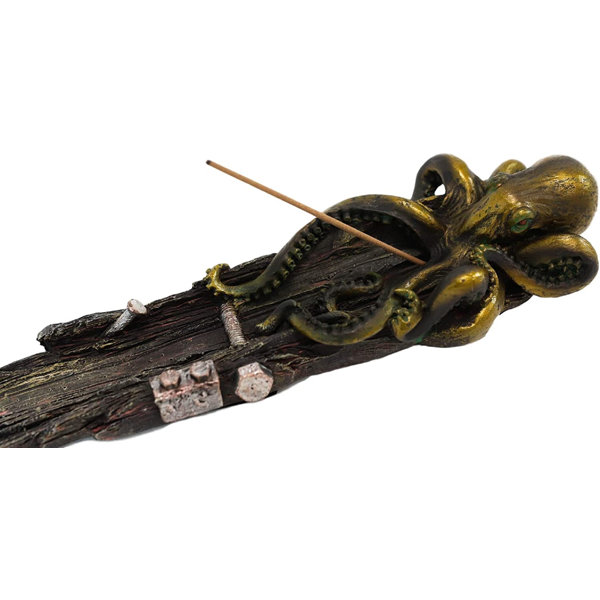 Longshore Tides Dendy Nautical Ocean Marine Octopus on Castaway ...