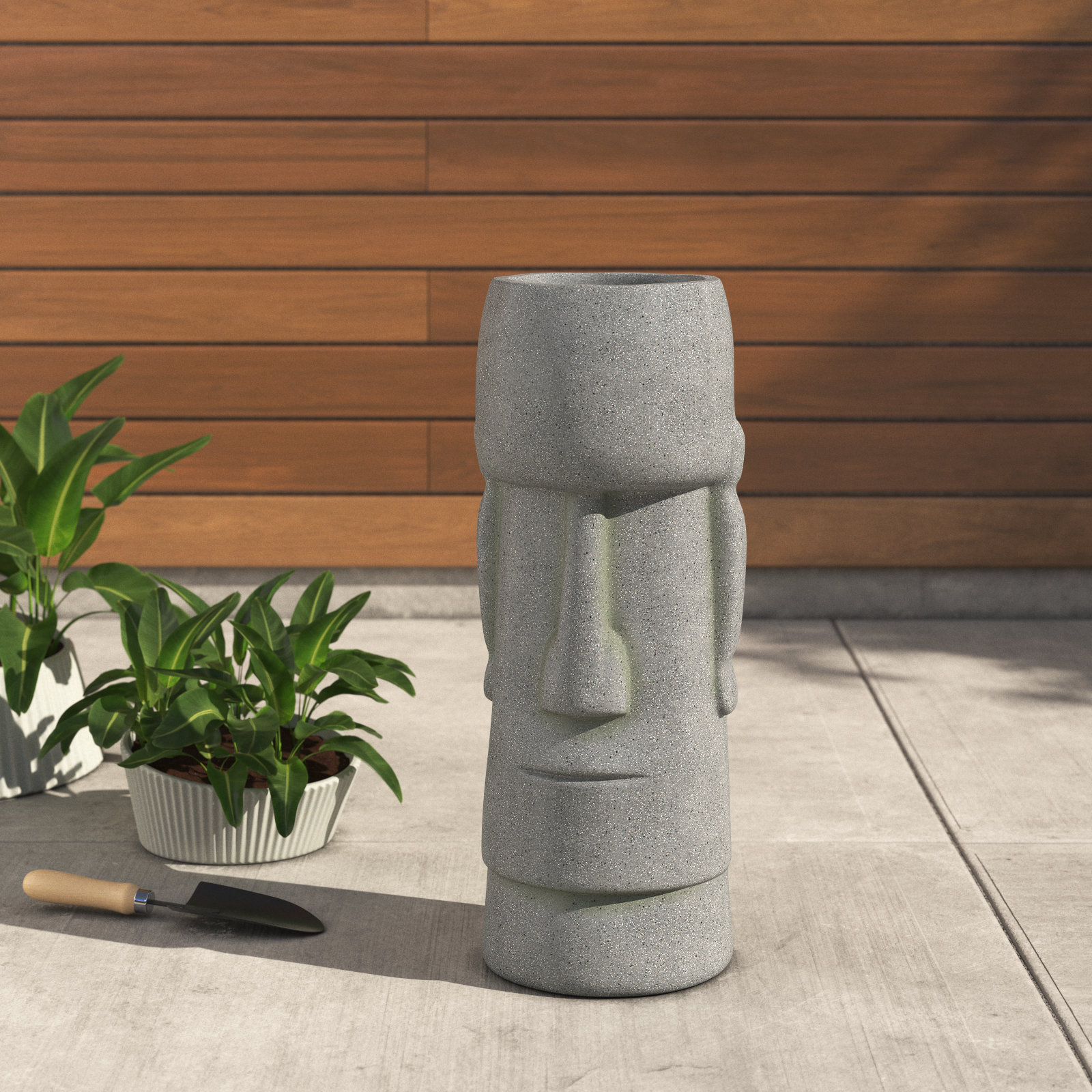 Wade Logan Bamir Concrete Statue Planter & Reviews - Wayfair Canada