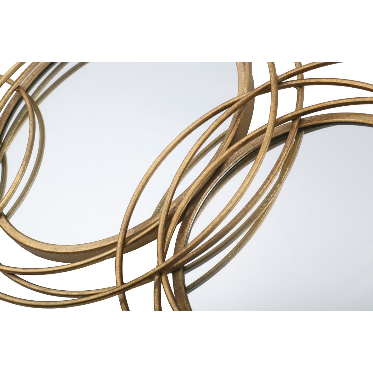 Mercer41 Genean Distressed Mirror Set & Reviews | Wayfair