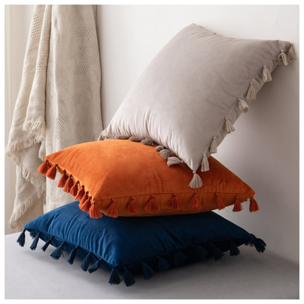 WARISI Rectangular Velvet Pillow Cover & Insert & Reviews | Wayfair