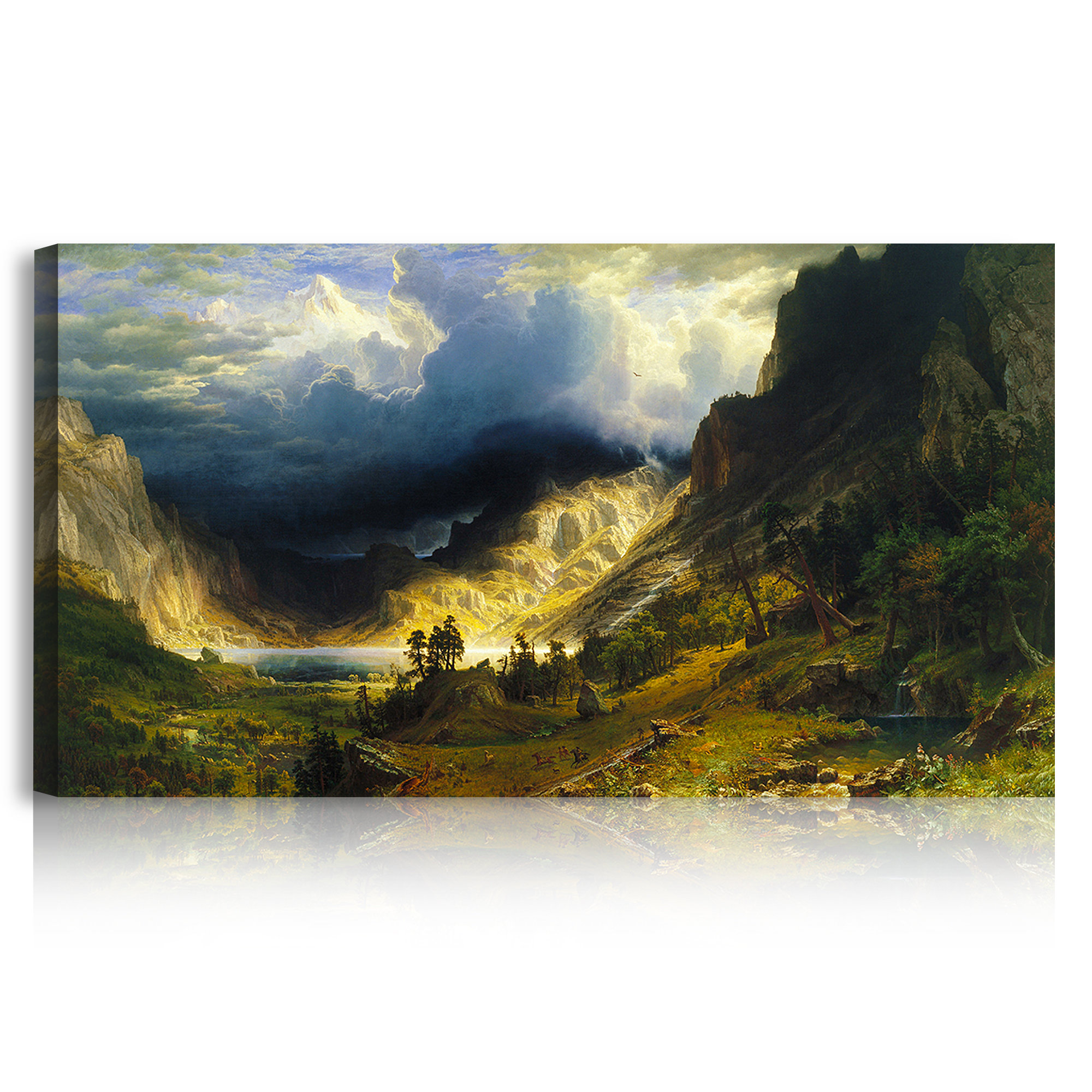 A&T ARTWORK A Storm in the Rocky Mountains,Mt.Rosalie The World Classic ...