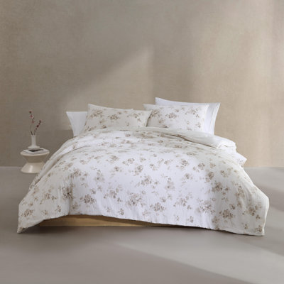 Calvin Klein Eternity Floral Cotton Duvet Cover Set | Wayfair