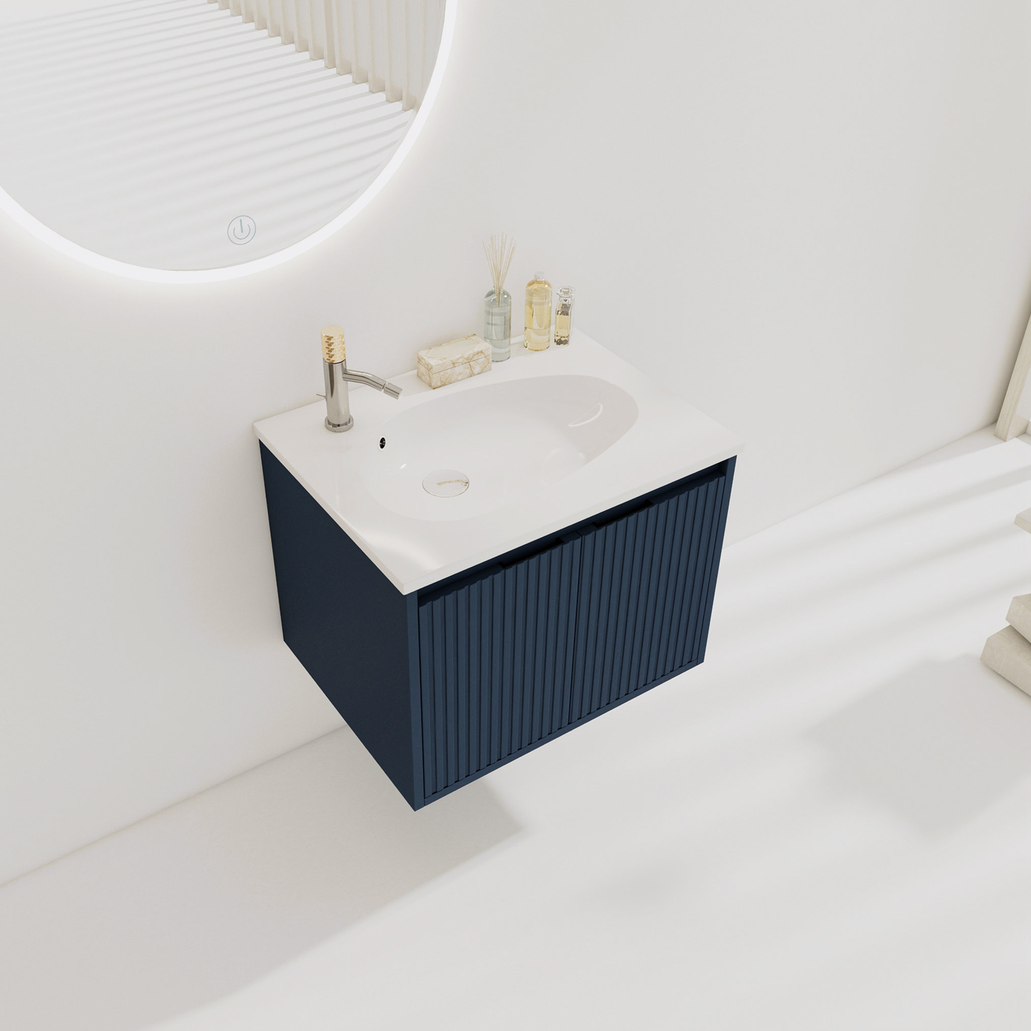Ebern Designs Covedale 24'' Single Bathroom Vanity with Resin Top | Wayfair