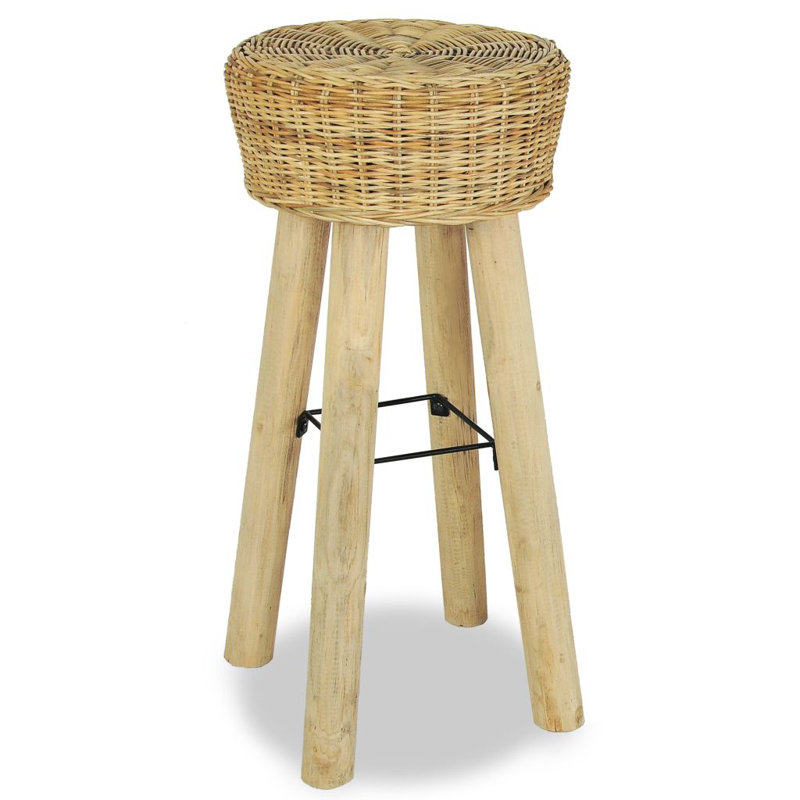 Bay Isle Home Counter Stool with Solid Wood Frame & Reviews | Wayfair