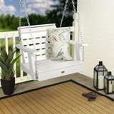 Wayfair | White Porch Swings You'll Love in 2023