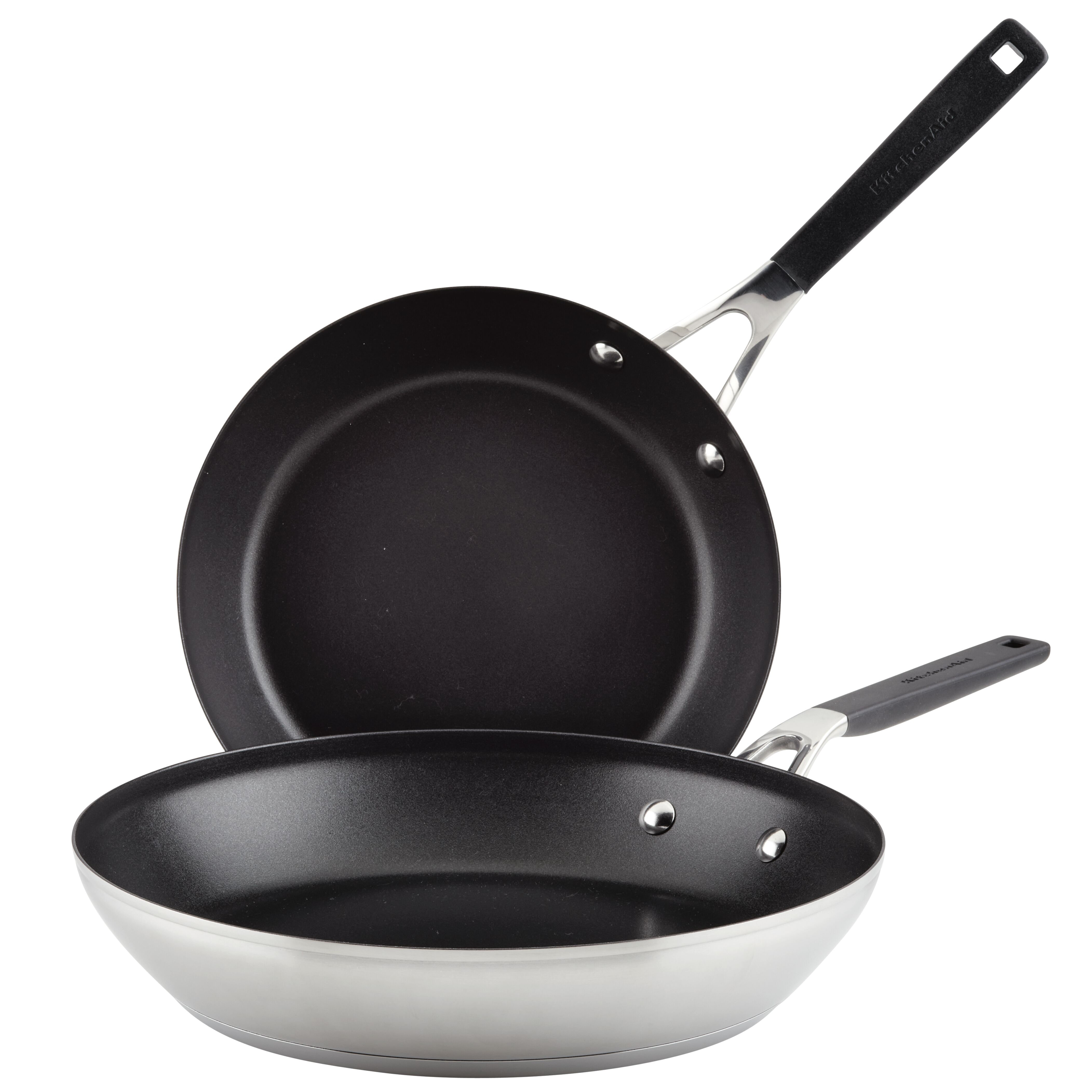 KitchenAid® KitchenAid Stainless Steel Nonstick Induction Frying Pans ...