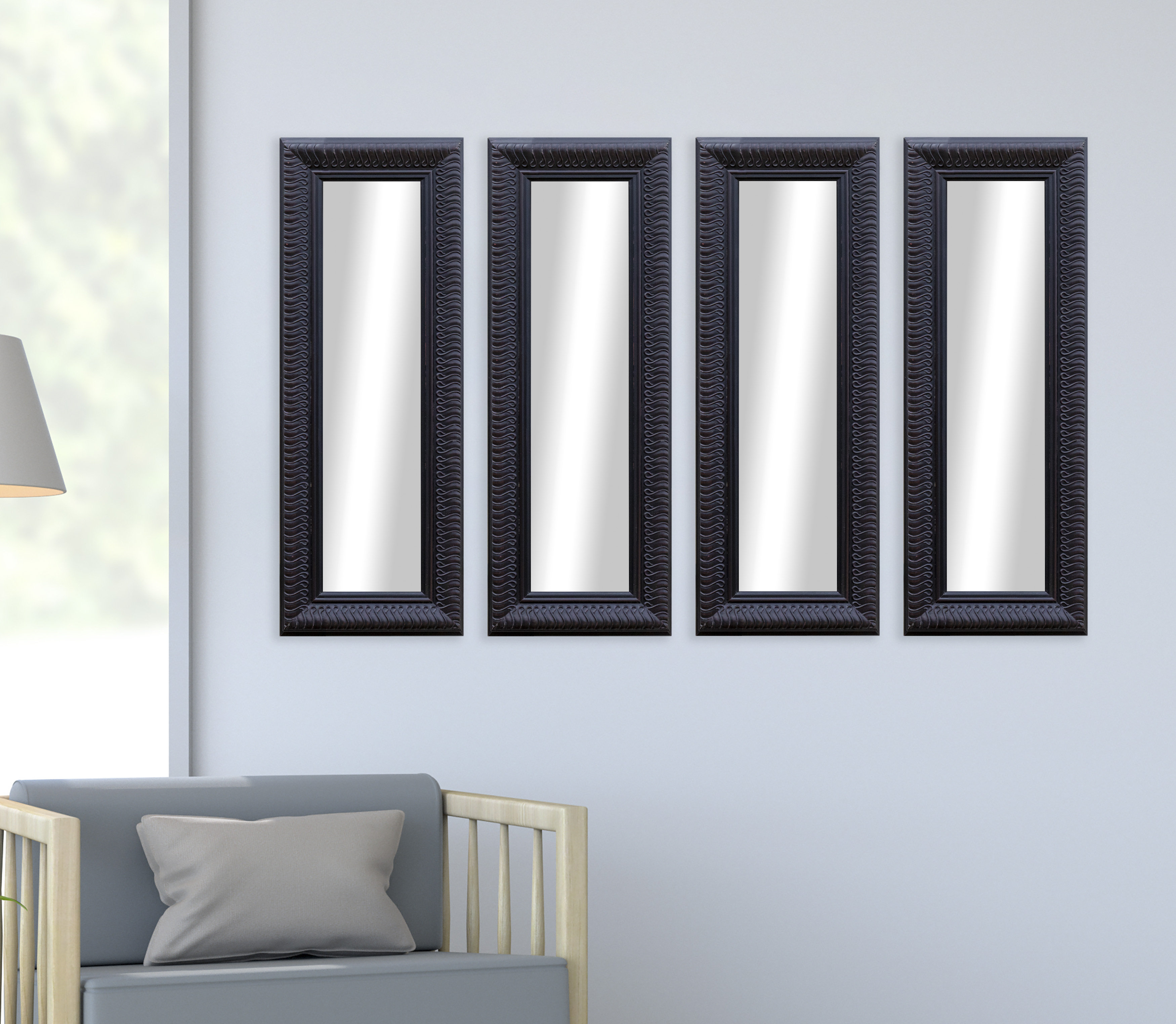 Astoria Grand 4 Piece Derrell Venetian Mirror Set | Wayfair