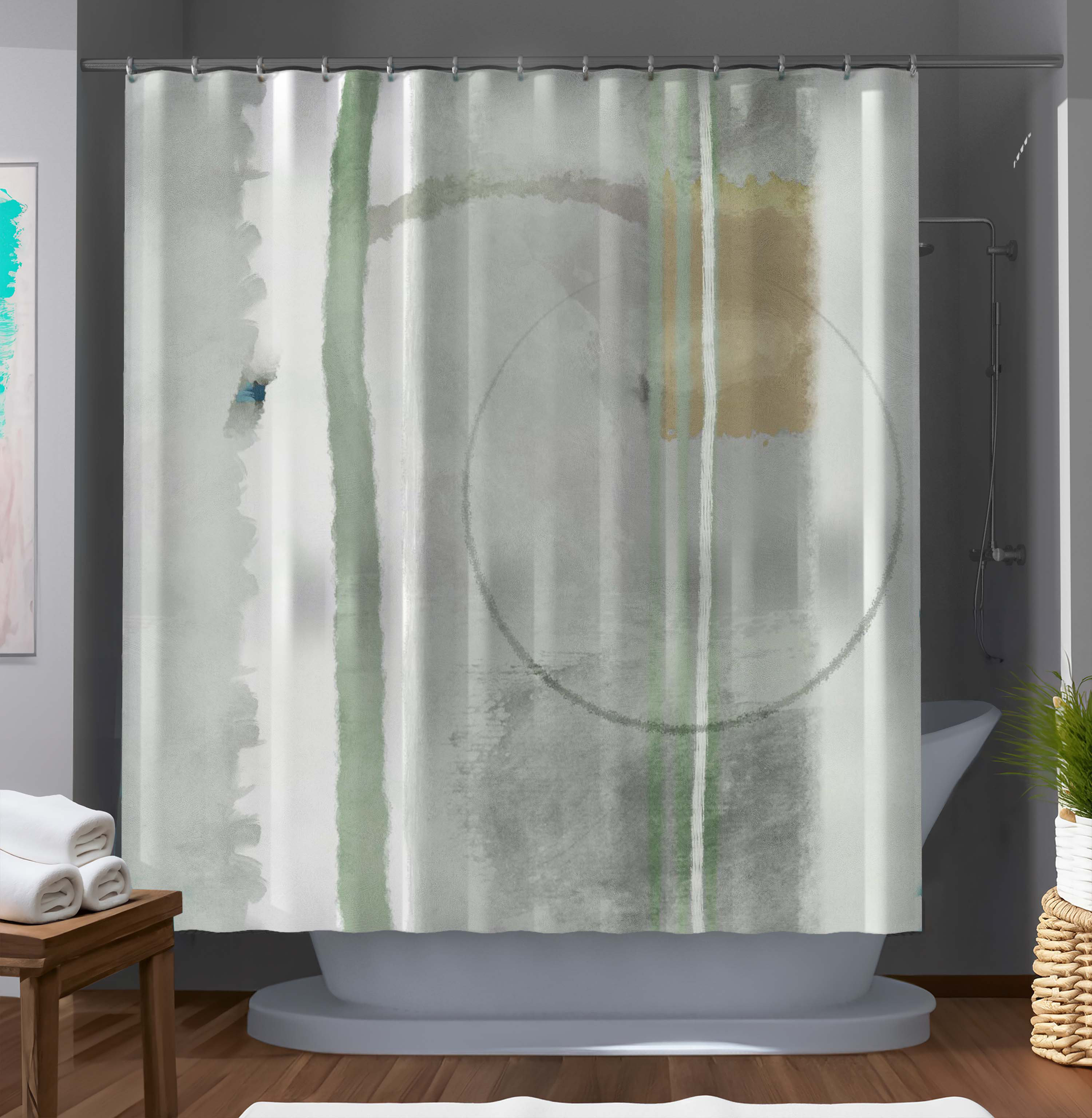 East Urban Home Pleasure Ultra Designer Shower Curtain - Wayfair Canada