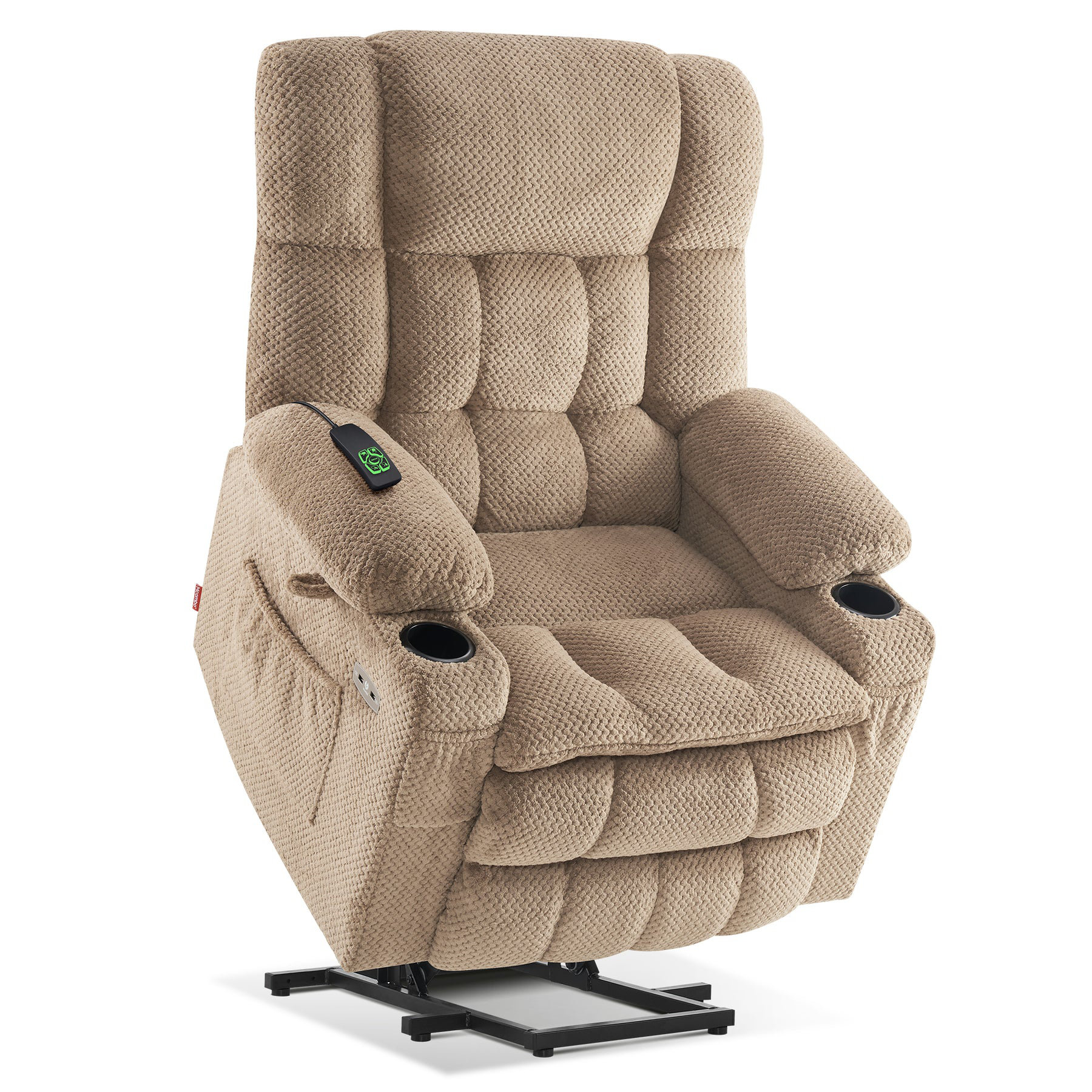 MCombo Dual Motor Power Recliner Lift Chair with Massage and Heat ...