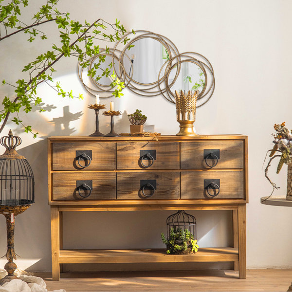 Mercer41 Genean Distressed Mirror Set & Reviews | Wayfair