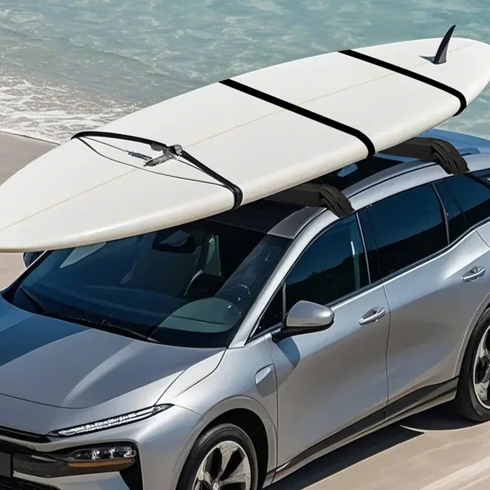 Arlmont & Co. Soft Roof Rack Pads, 31.5" Universal Car Roof Rack Pad ...