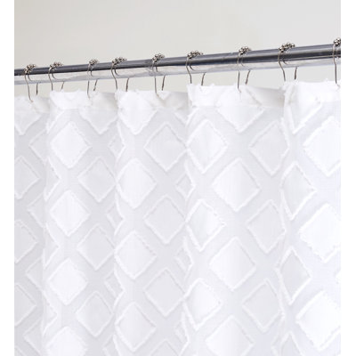 Dakota Fields Solid Color Single Shower Curtain | Wayfair