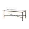 Mercer41 5Mm Tempered Glass Topped Metal Bronze Colored Frame ...
