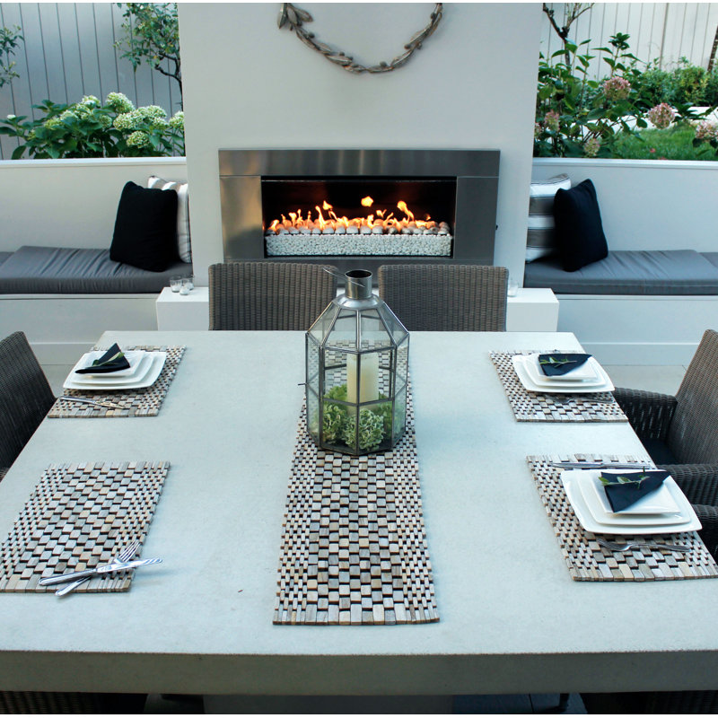 Union Rustic Gupton Recycled Teak Table Runner & Reviews | Wayfair