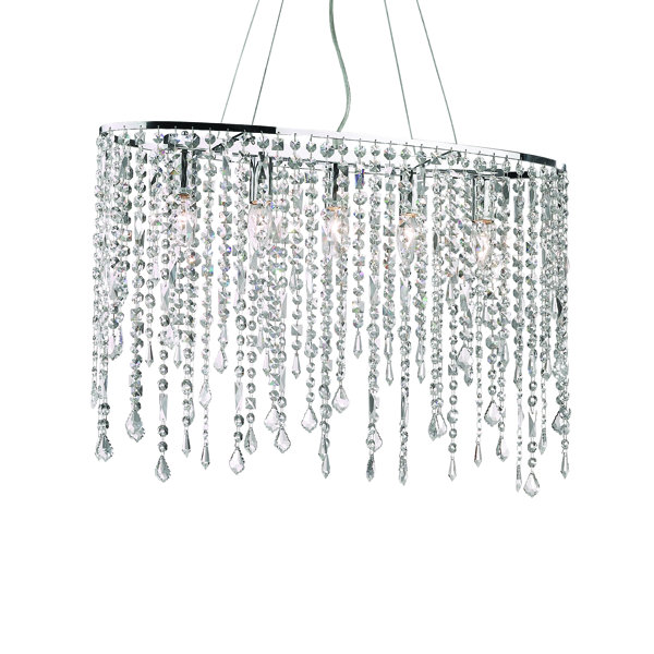 Mercer41 Isabell 5 - Light Crystal Pendant | Wayfair.co.uk