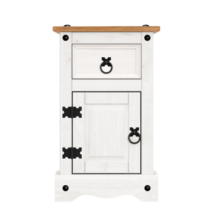 Brambly Cottage Corona White Narrow Pot Cupboard | Wayfair.co.uk