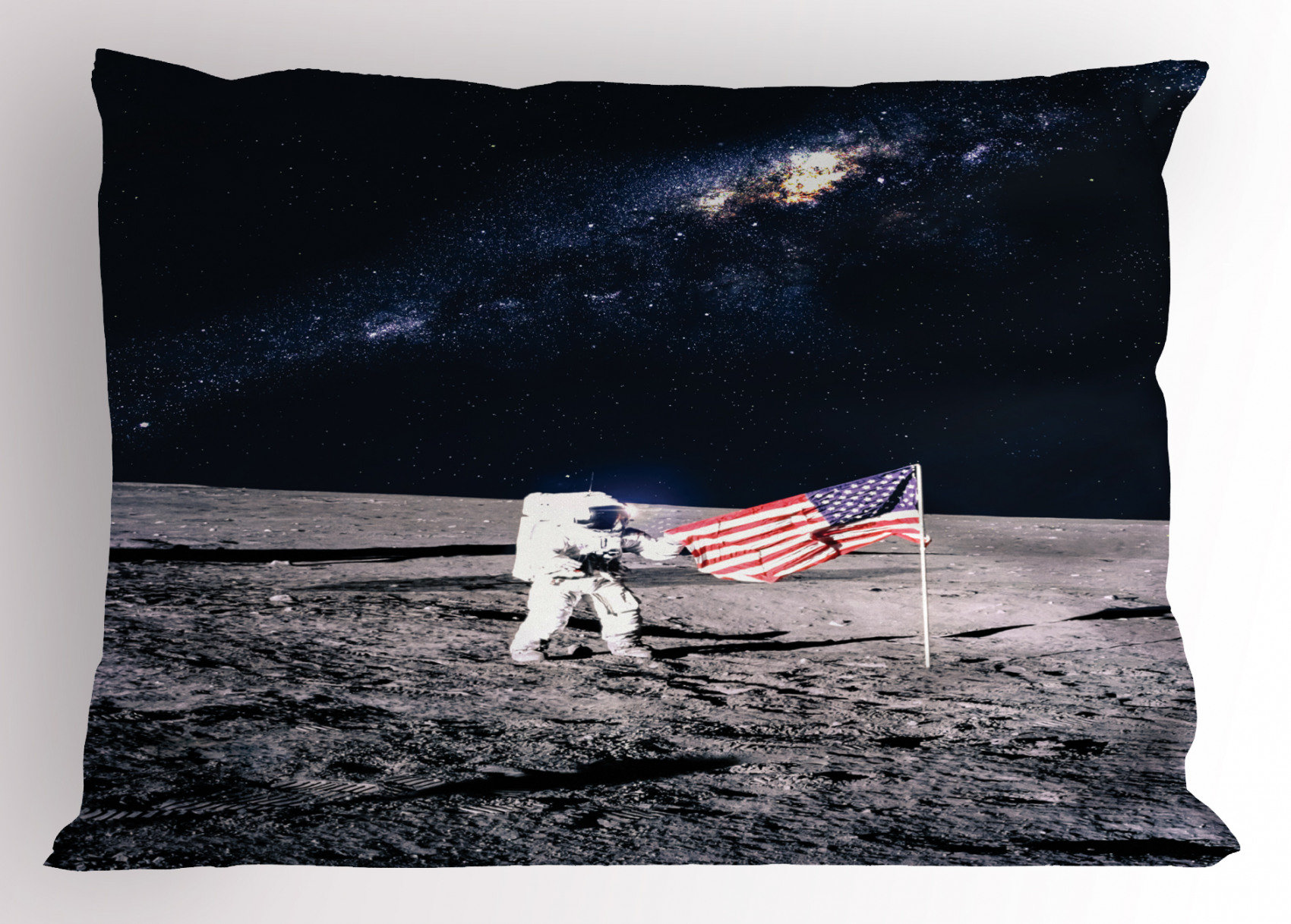 Ambesonne Milky Outer Space Sham | Wayfair