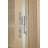 LEGNORI Modern Pre-Hung Italian Interior Door White Oak Prefinished ...