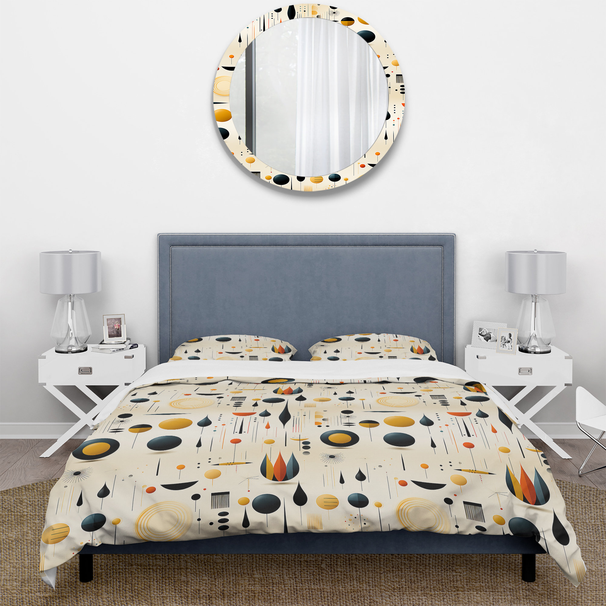 Design Art Mcm Graphic Artistry Duvet Cover Set | Wayfair