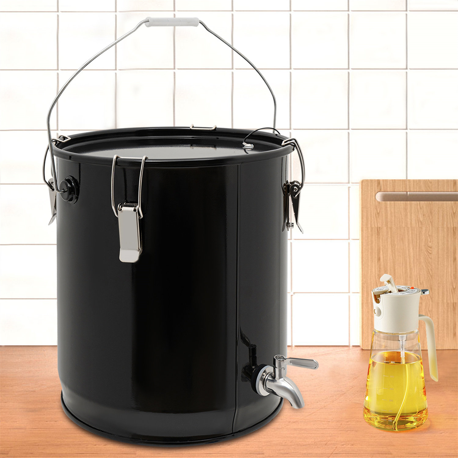 Hokku Designs 6 Gallon Oil Grease Disposal Bucket | Wayfair