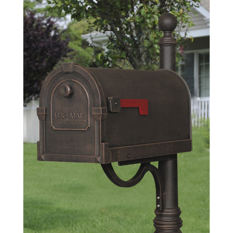 Special Lite Products Savannah Post Mounted Mailbox | Wayfair