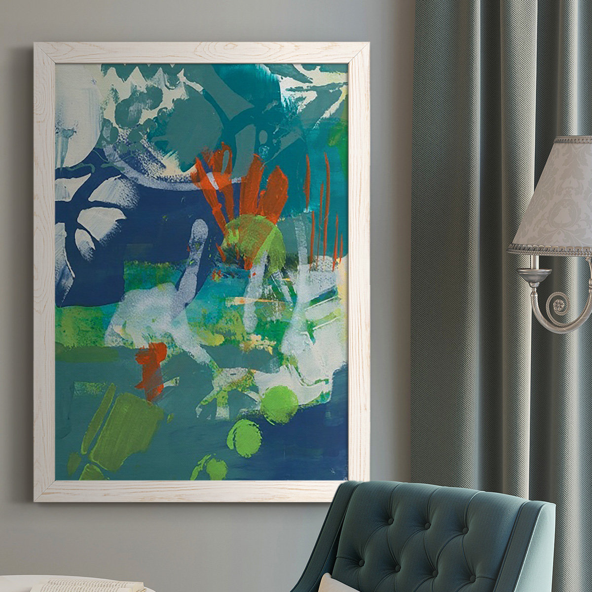 Wexford Home Tropical Graphics I Framed On Canvas Print | Wayfair
