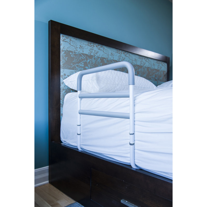 HEALTHCRAFT Assista-Rail, Fixed Bed Rail For Seniors Featuring Anti ...