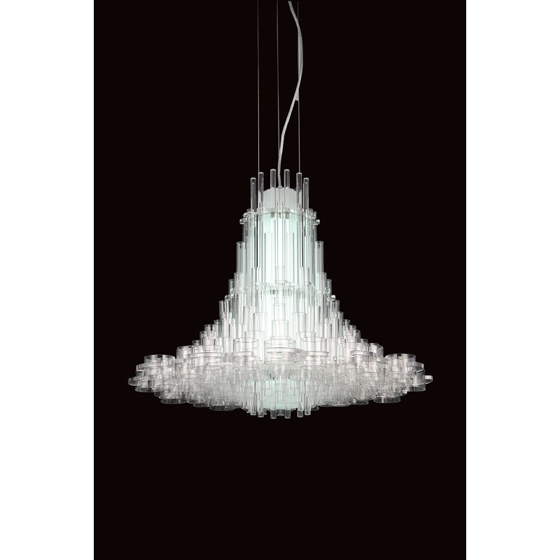 Everly Quinn 20 - Light Cluster Tiered Pendant | Wayfair