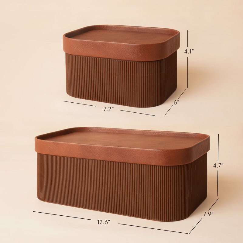 3 Piece Bin Set & Reviews | AllModern