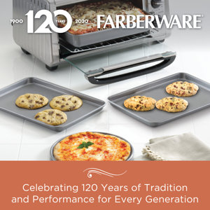 Farberware Bakeware Nonstick Toaster Oven Pan Set, 4 Piece & Reviews ...