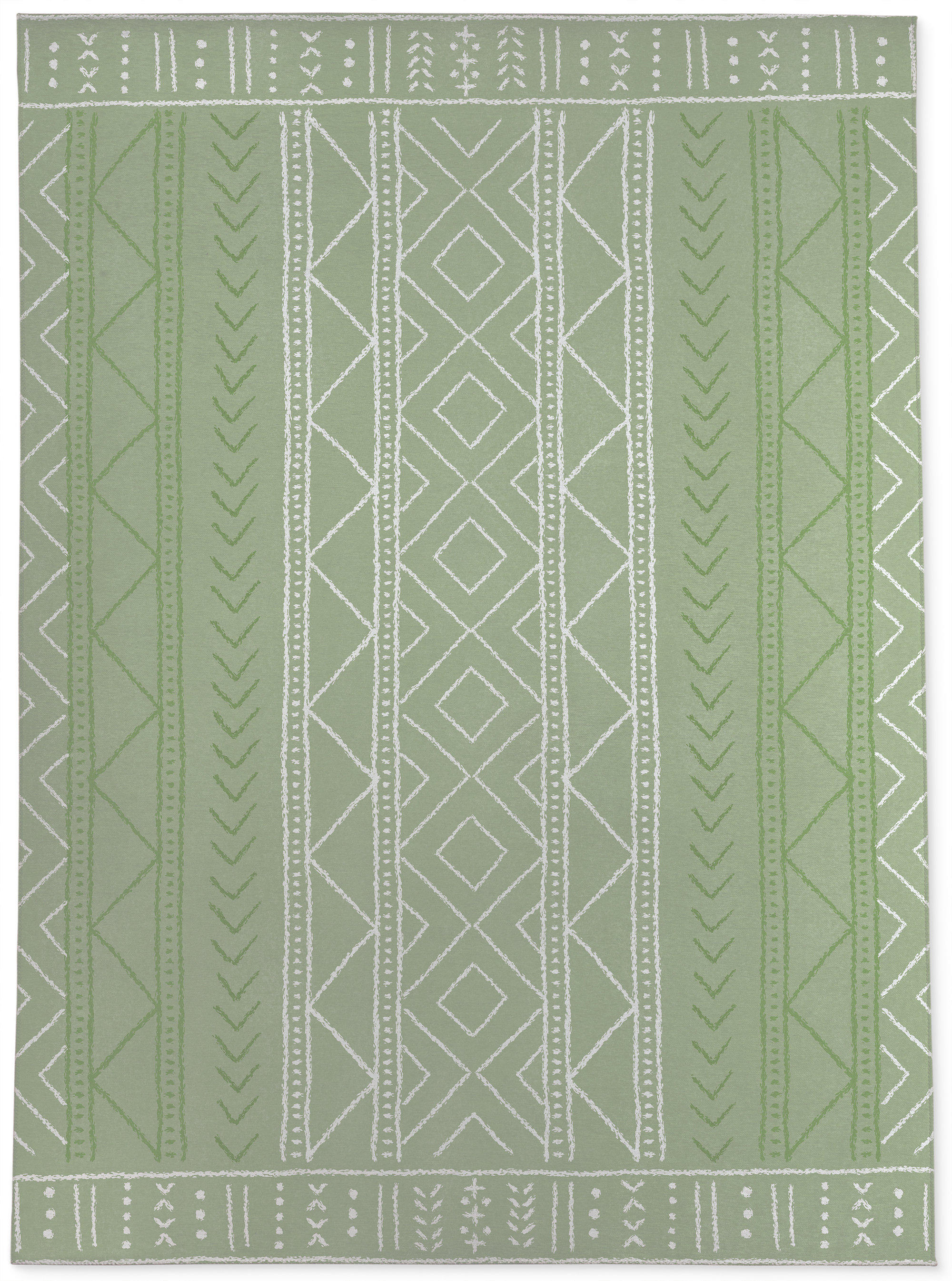 Union Rustic Holmun Moroccan Geo Kitchen Mat | Wayfair