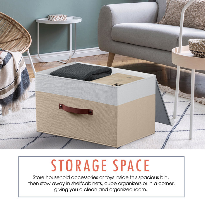 Latitude Run® Foldable Fabric Box Set & Reviews | Wayfair