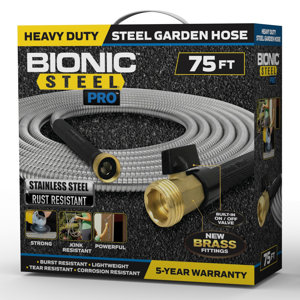 Bionic Steel Pro Bionic Steel 100 Foot 304 Stainless Steel Metal Garden ...