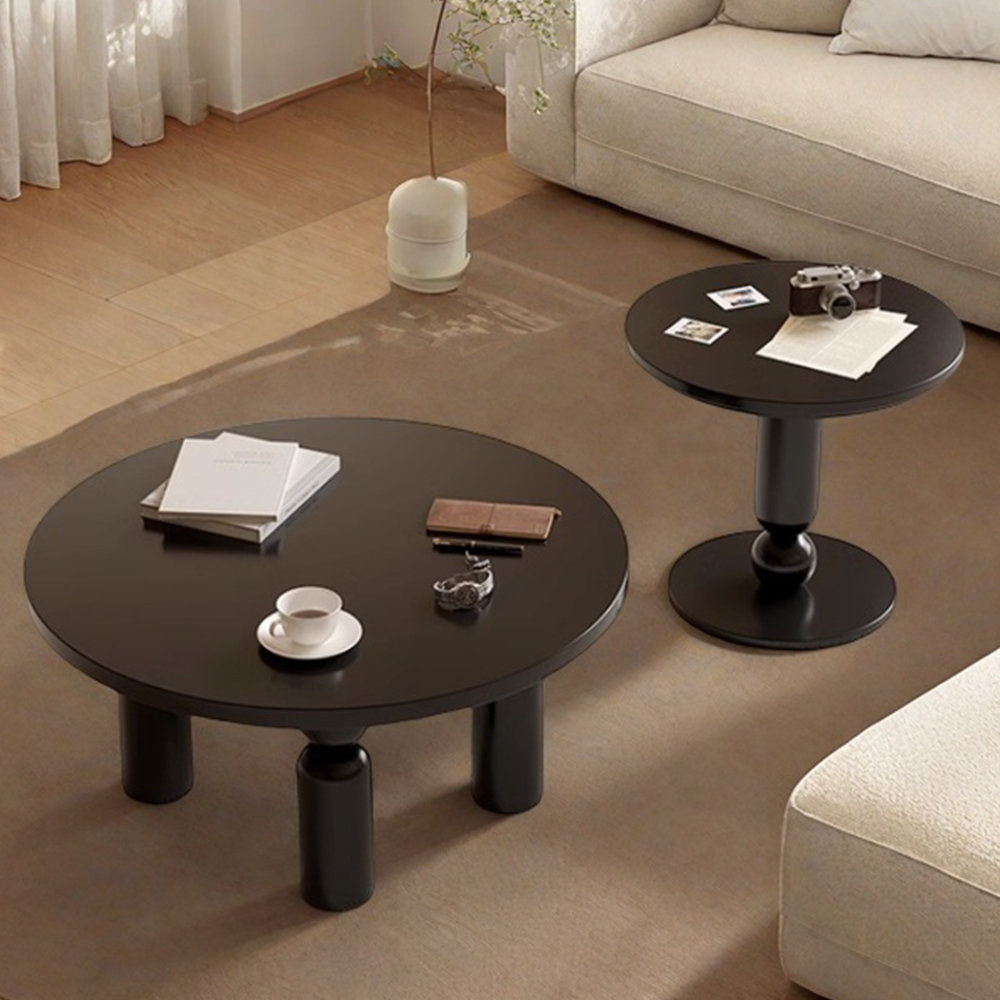 Trentastic Trails Retro design sense round coffee table combination ...