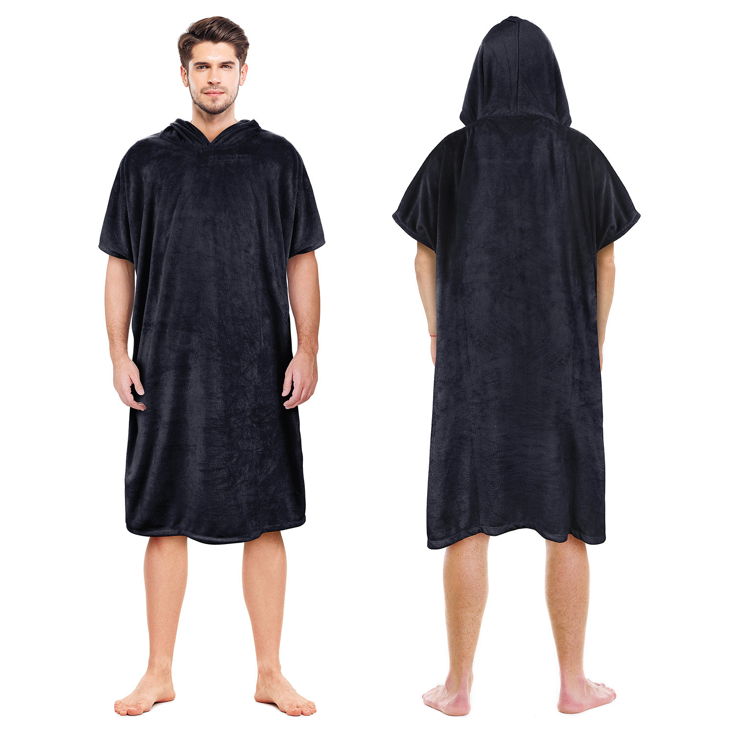 Tirrinia Surf Poncho Beach Changing Towel Hooded Wetsuit , Super ...