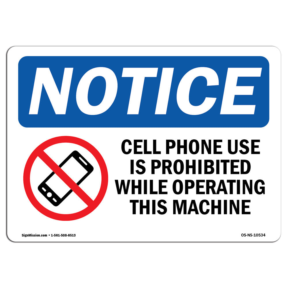 SignMission Cell Phone Use Is Prohibited Sign | Wayfair