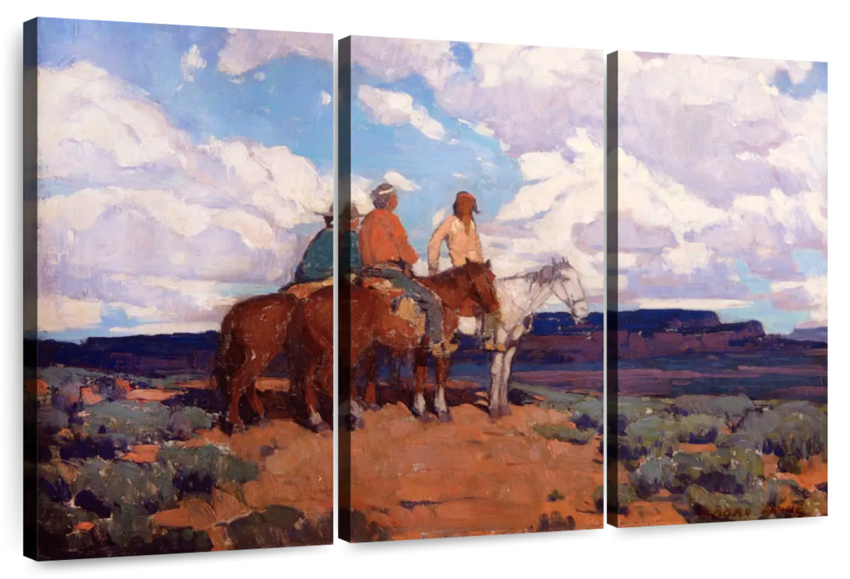 Union Rustic Lelar Navajo Riders | Wayfair