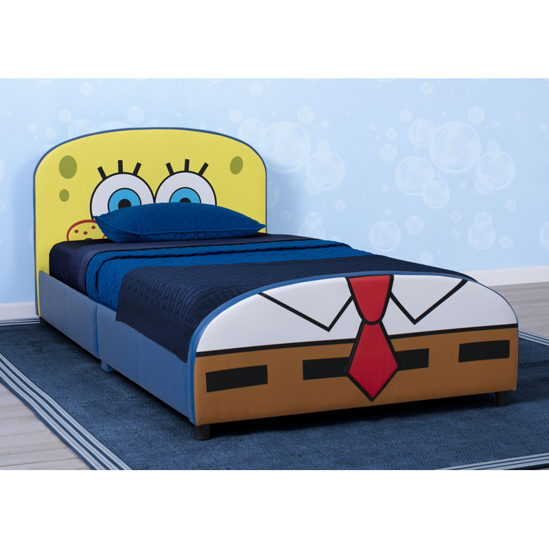 Delta Children SpongeBob SquarePants Upholstered Twin Panel Bed ...