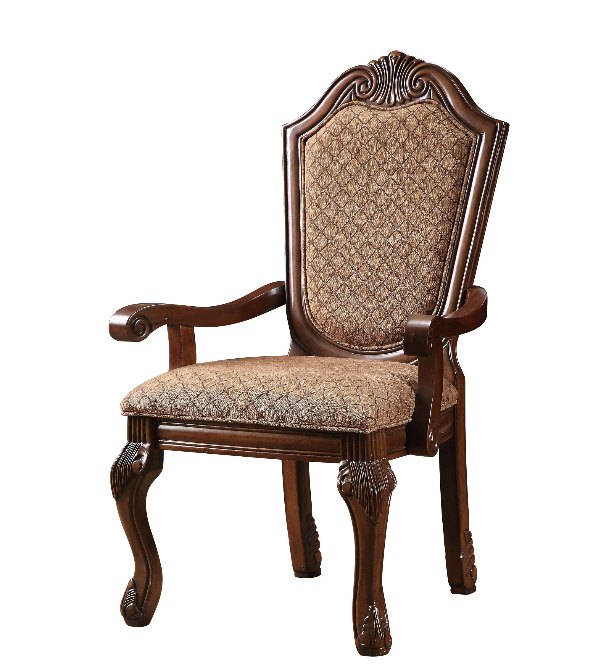 Bloomsbury Market Ashawna Fabric Adirondack Back Armchair Dining Chair ...