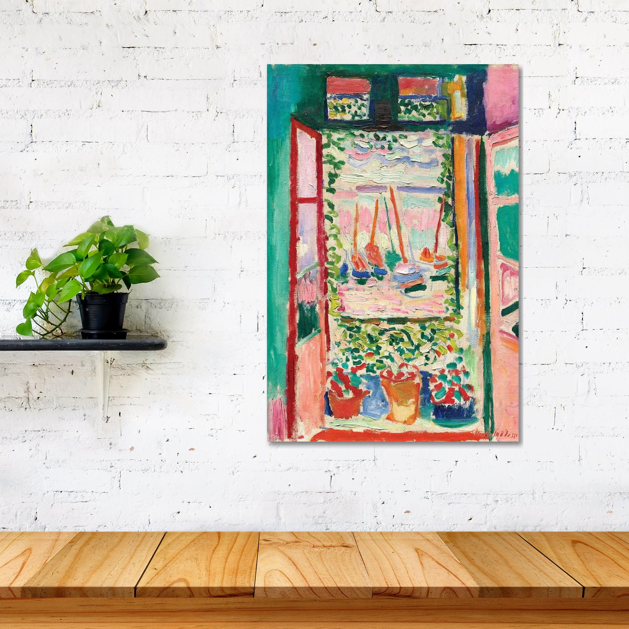 Red Barrel Studio® " Open Window At Collioure (1905) " by Henri Matisse ...