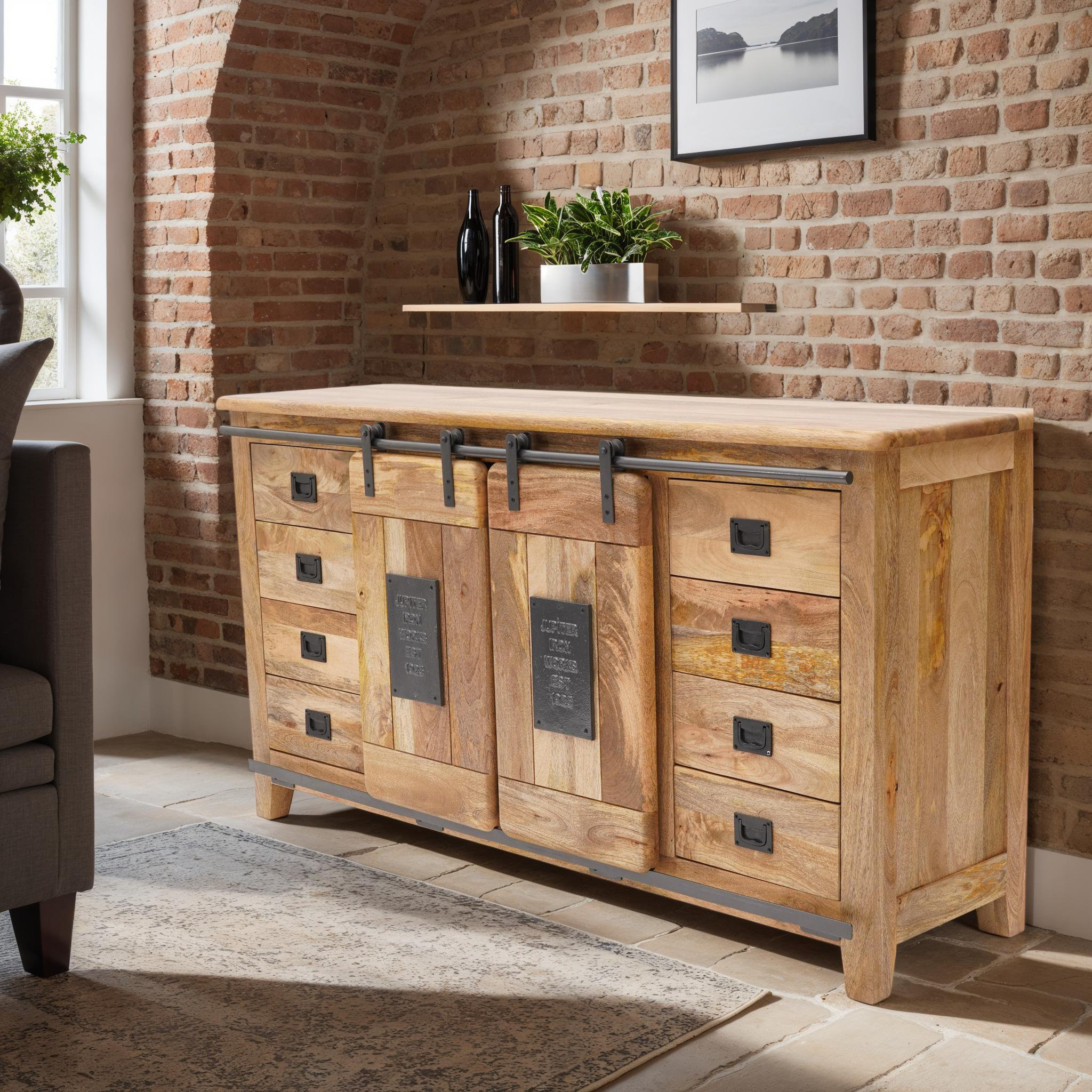 Gracie Oaks Acima 8 Drawer Sideboard | Wayfair.co.uk