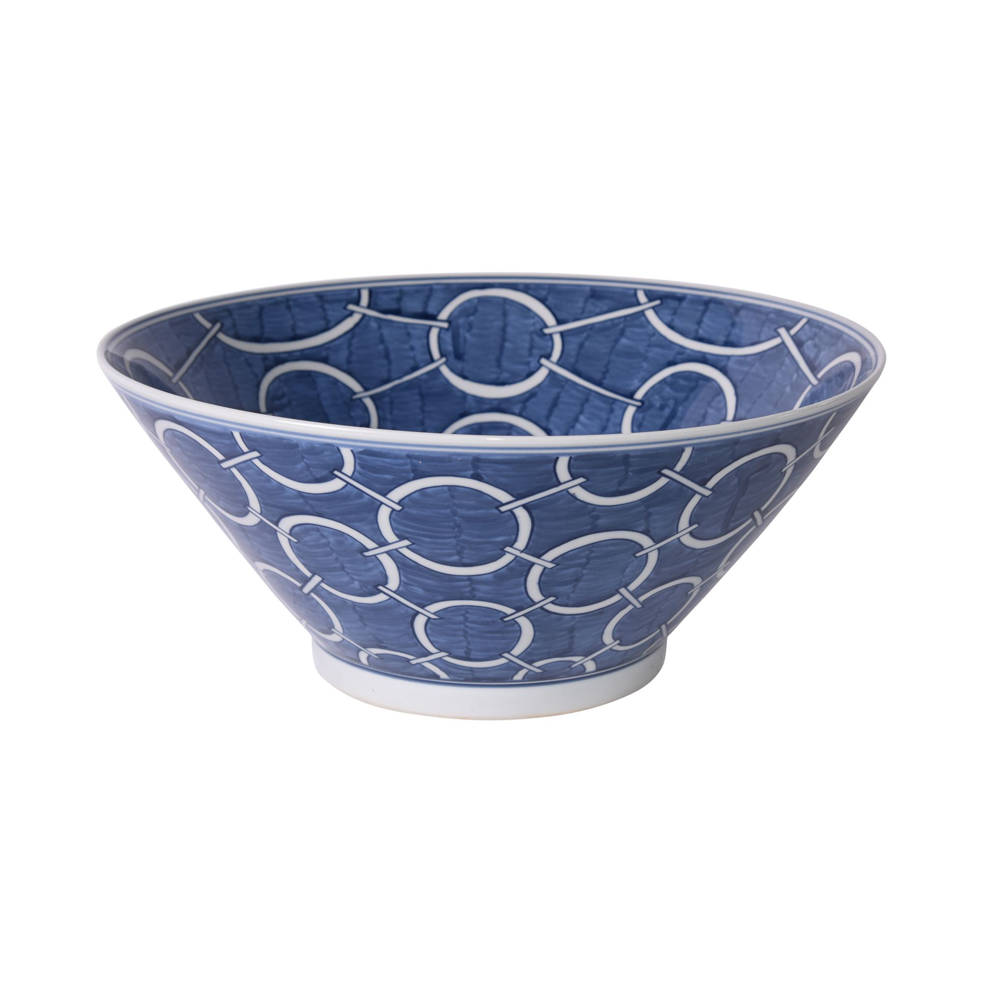 Legend of Asia Porcelain Global Inspired Decorative Bowl in Blue/White ...