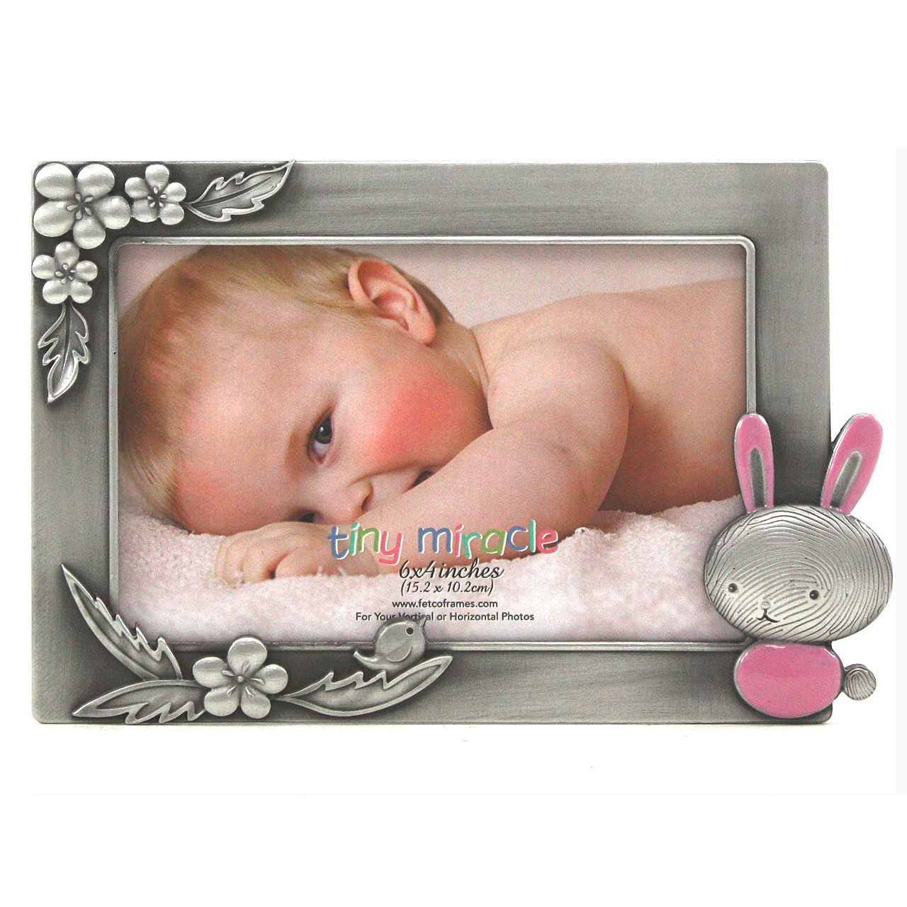 Fetco Home Decor Moxie Bunny Picture Frame | Wayfair