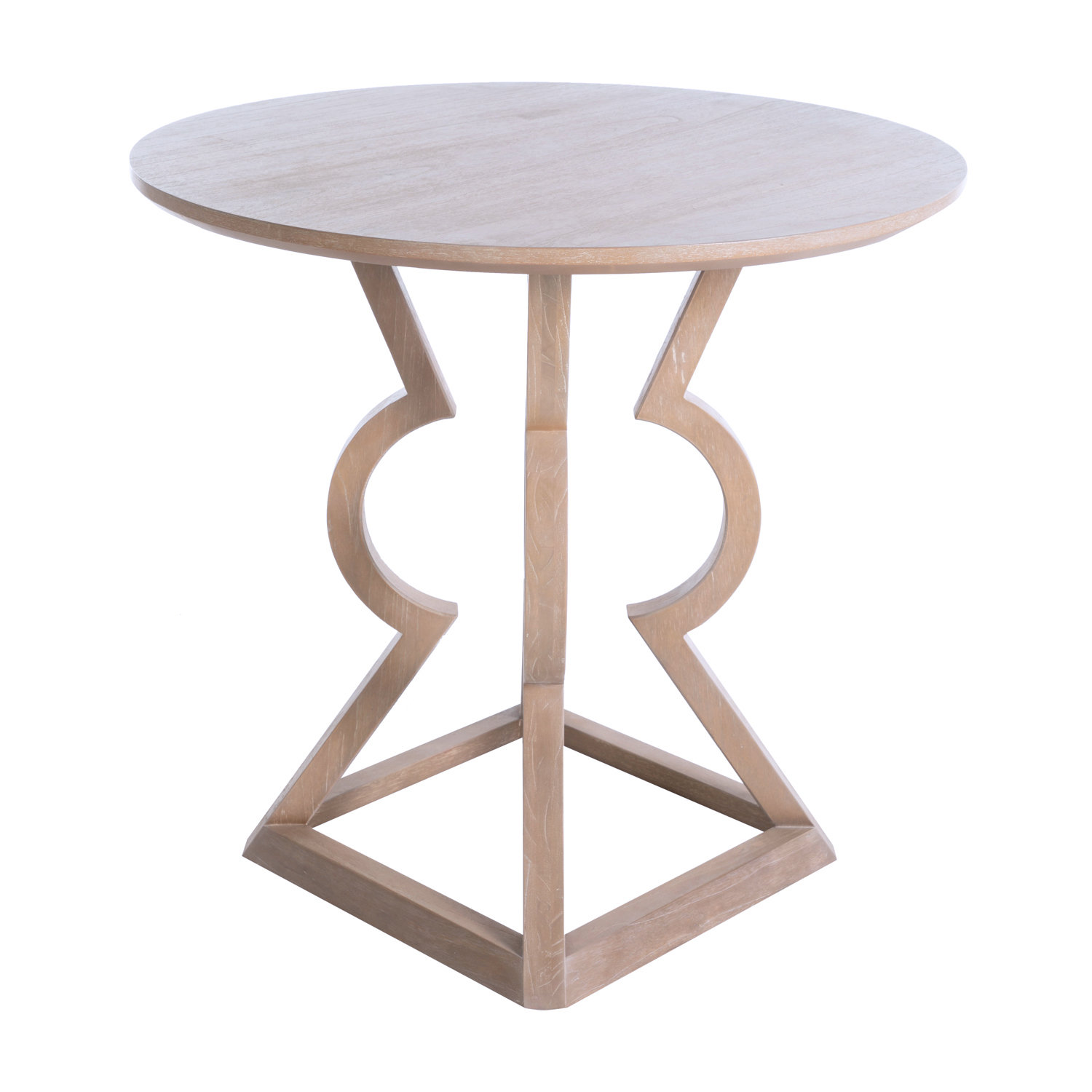 Gabby Chape 32" Solid Wood Pedestal Dining Table | Wayfair