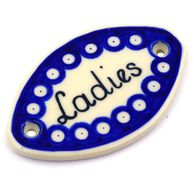 Polmedia Polish Pottery 4" Restroom Sign - Wayfair Canada