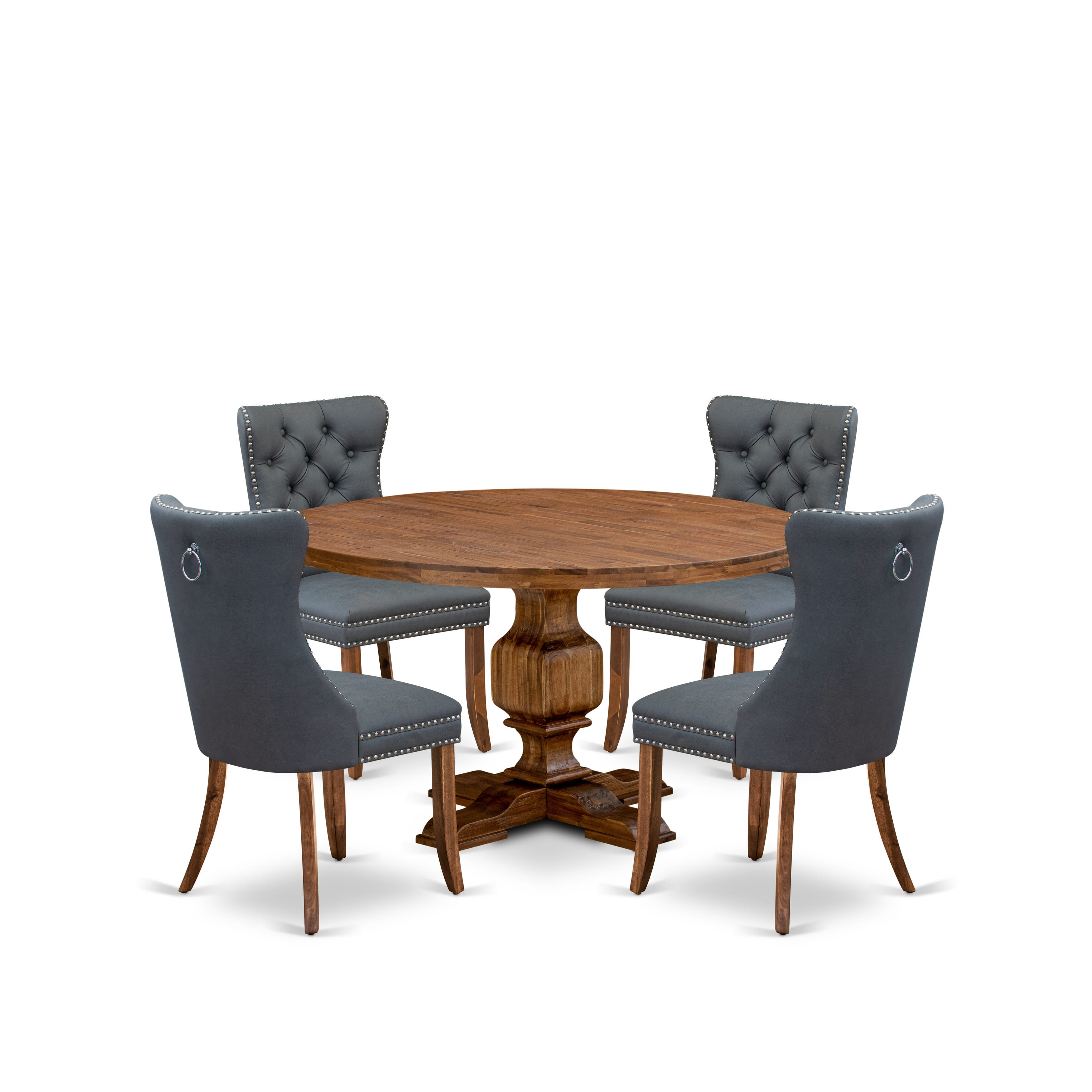 Red Barrel Studio® 5-piece Dining table set included a Dining Room ...