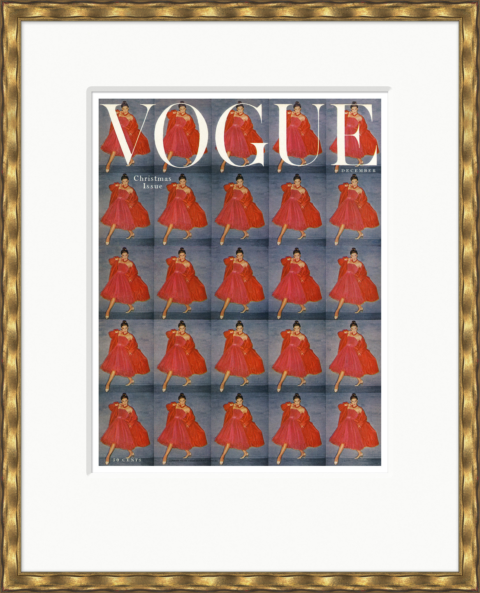 Soicher Marin Vogue Cover, "Woman Wearing Red", Clifford Coffin ...